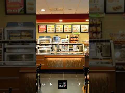 Fastfood Restaurant Design #restaurant #cafe #counter #fastfood #restaurantinterior #interiordesign