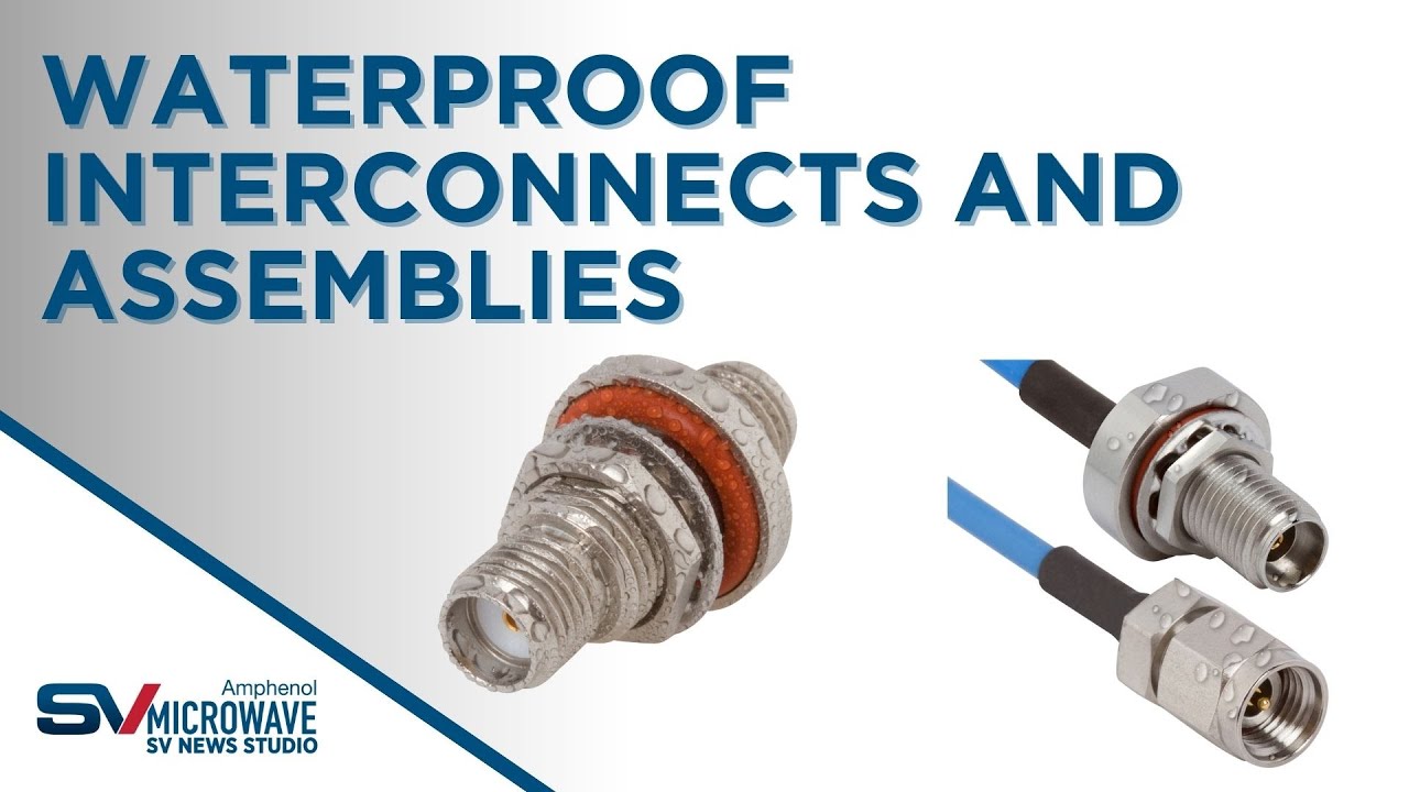 Waterproof (IP68 Rated) RF Cable Assemblies