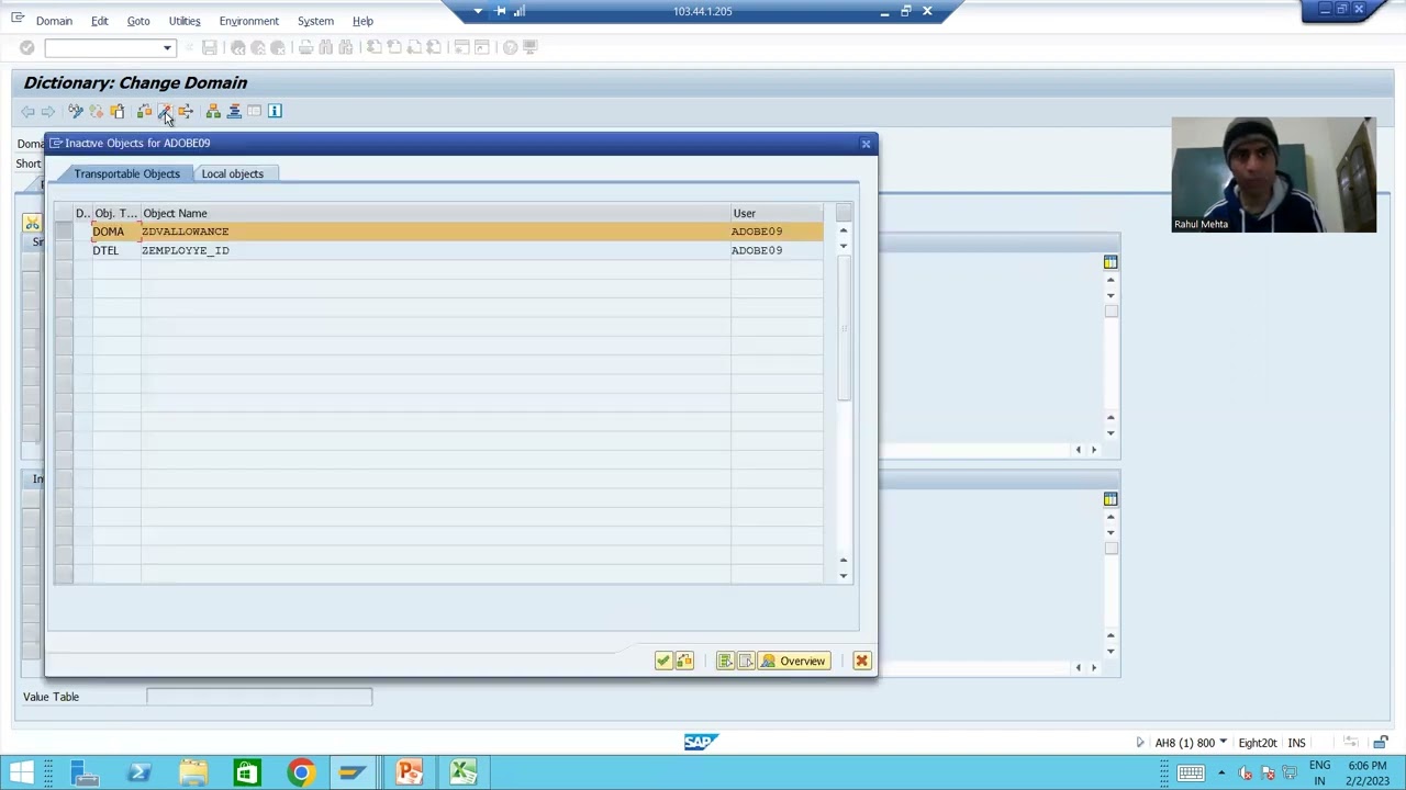 5 - Transport Organizer - Customizing Request Part1