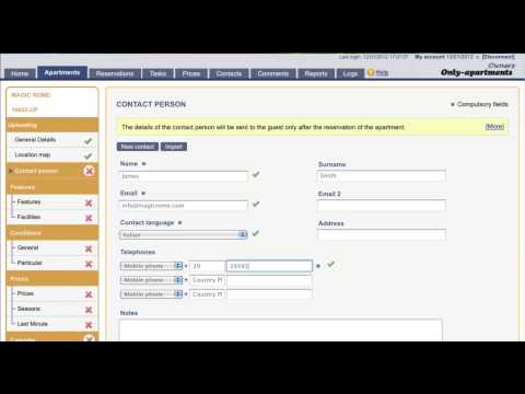 03. Assigning a contact person