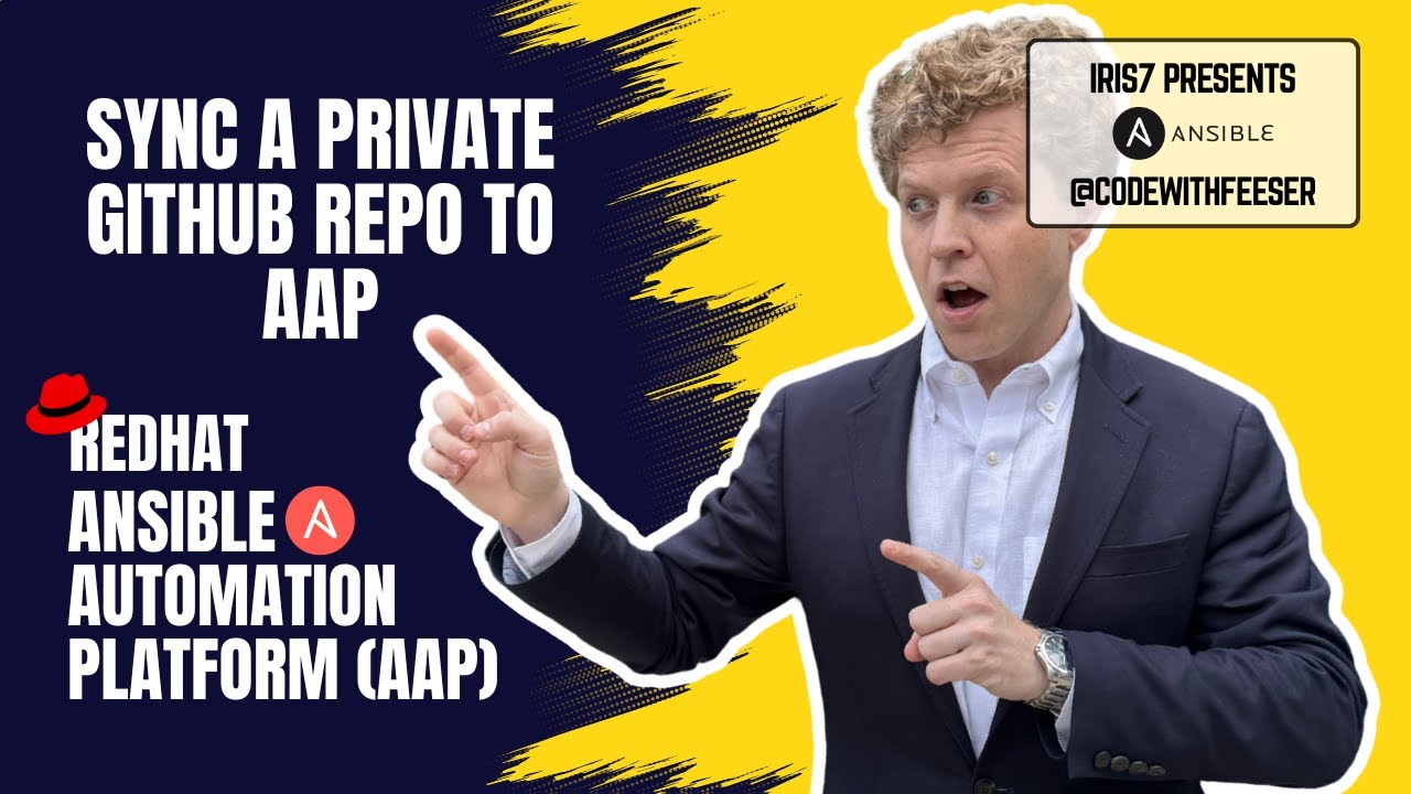 RedHat Ansible Automation Platform (AAP) - Sync A Private GitHub Repo to AAP