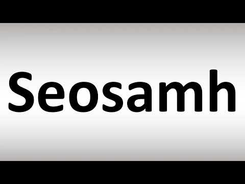 How to Pronounce Seosamh