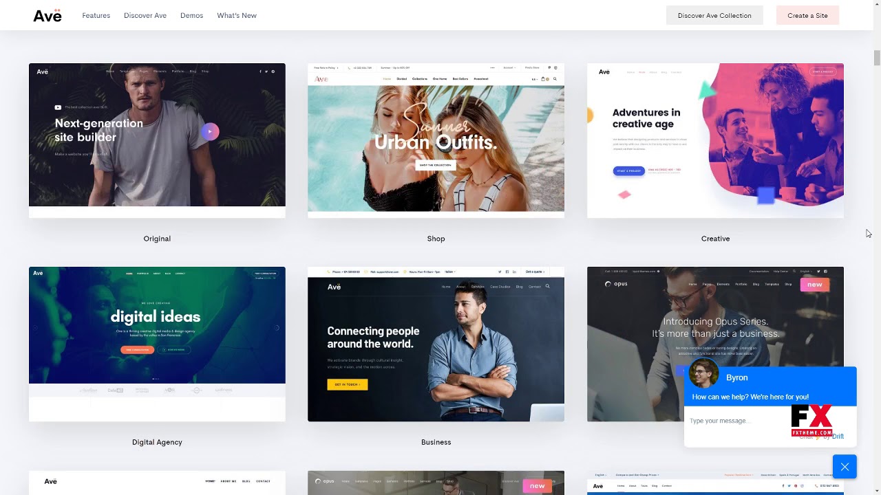 Ave - Responsive Multi-Purpose WordPress Theme