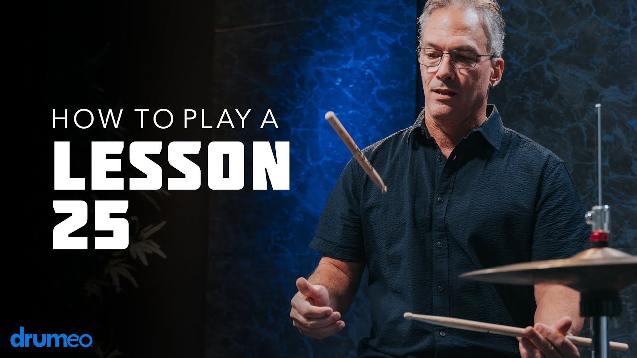 How To Play A Lesson 25 - Drum Rudiment Lesson