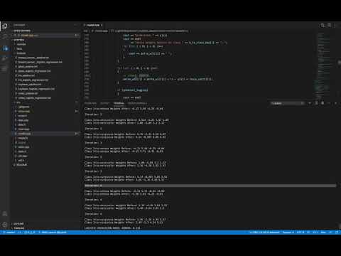 Machine Learning: Logistic Regression and Adaline Demo Video – Jonathan ...