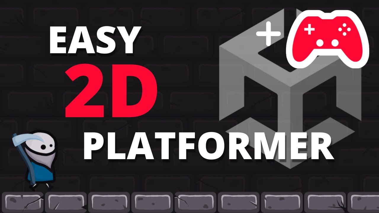 How to Build a 2D Platformer With GAMEPAD Support | Easy Unity Tutorial - Part 1 of 2