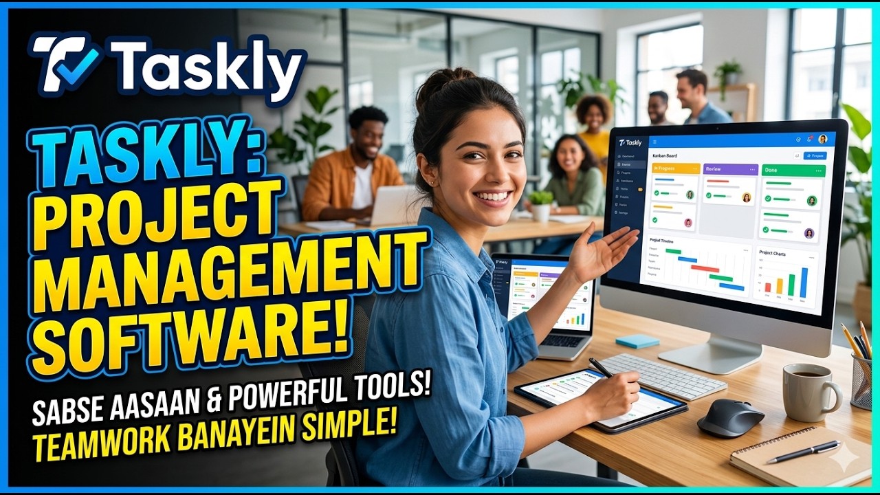 Taskly Project Management Software 2026 | Smart Team Collaboration Tool