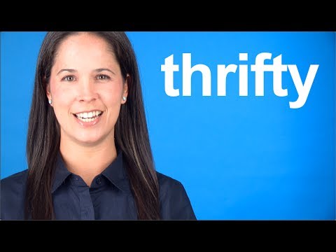 How to Say THRIFTY -- American English pronunciation