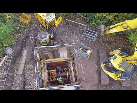 Our Projects - Guided Auger Boring - Installation DN300 Clay Jacking Pipe