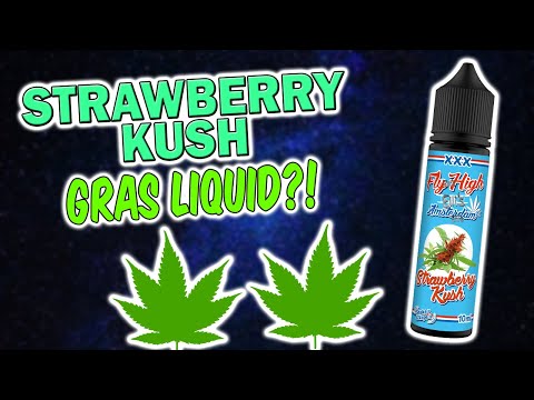 Gras Liquid? | Fly High Amsterdam - Strawberry Kush - Ellis Aromen