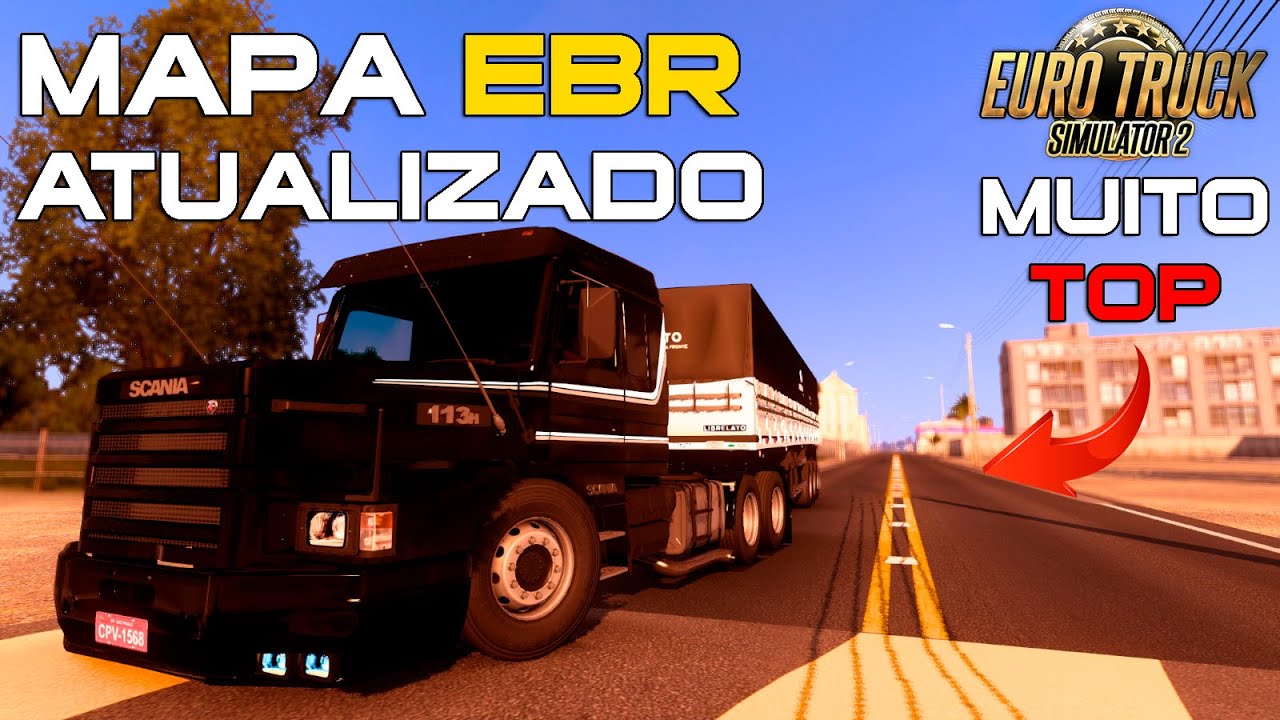 Mapa EBR 1.8.2 Reloaded – ETS2 1.40 1.8.2 - ETS 2