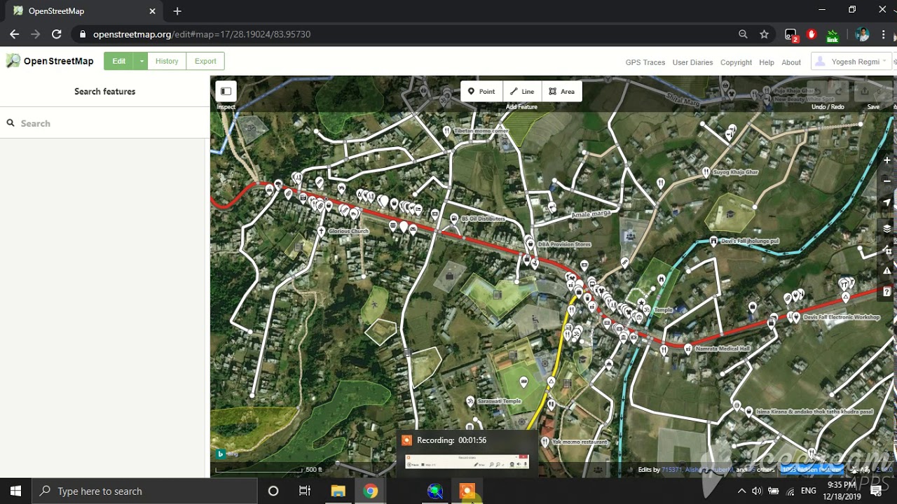 Edit OSM Map Using ID editor