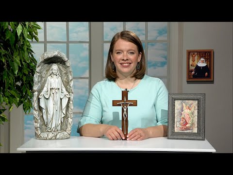EWTN RELIGIOUS CATALOGUE - 2024-05-27 - OUR LADY OF GRACE SOLAR LED GARDEN STATUE