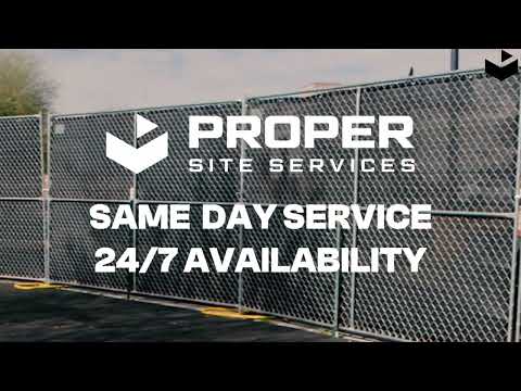 Temporary Fence Rental In Arizona and California