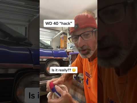Wd40 and headlights do not mix. #autodetailing #headlightrestoration #wd40 #headlightrestore