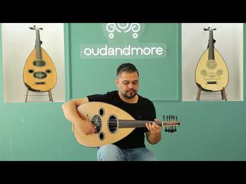 Luxury Handmade Walnut Iraqi Floating Bridge Oud Instrument, | Reverb