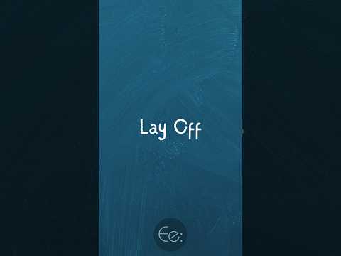 Lay Off ????♂️❌ What Does It Mean? English Explained #phrasalverbs #phrases #expression #meaning