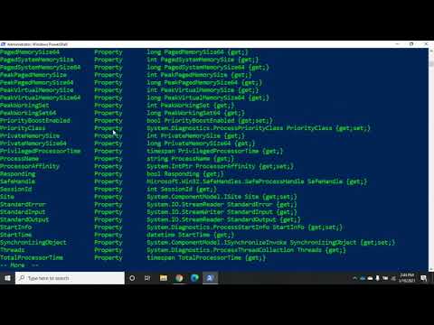 Exploring PowerShell objects with Get-Member