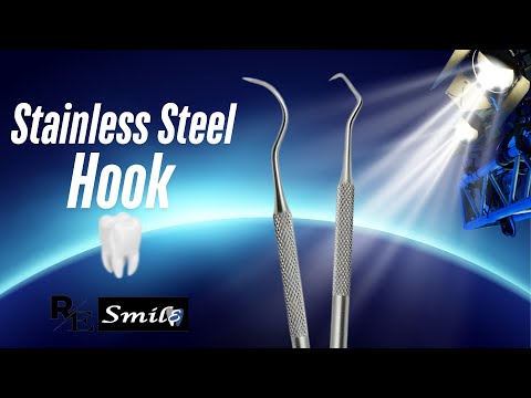 Stainless Steel Hook – Durable & Reliable for Dental Use!