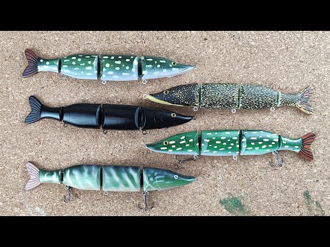 Baby Pike Swimbait by obthomas - Thingiverse