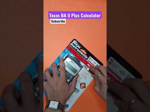 Texas Instruments BA ll Plus Financial Calculator #stationerywallah