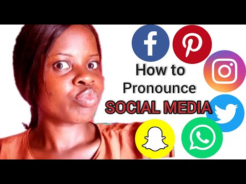 How to Pronounce these social media platforms correctly!