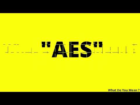 AES Full Form || What is AES ?