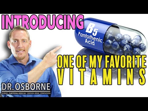 Vitamin B5 - Don't overlook this very important vitamin!