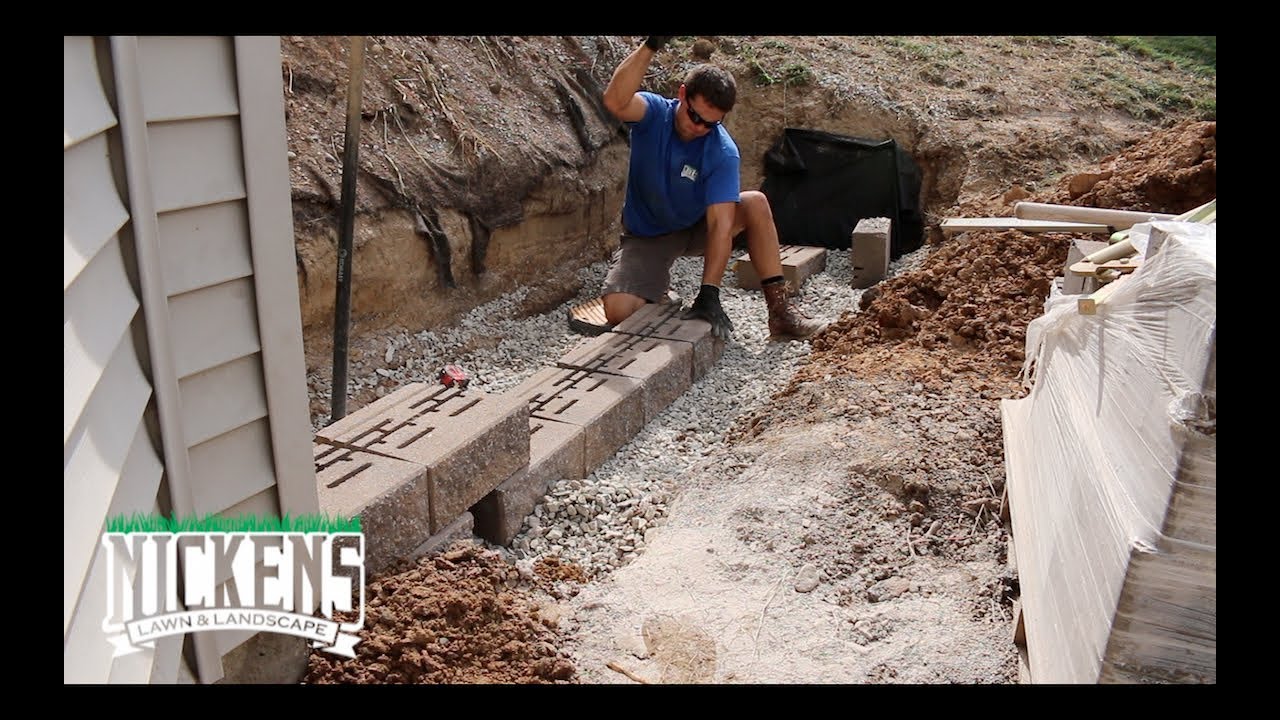 How to Set a Retaining Wall Base | Versa-Lok Blocks