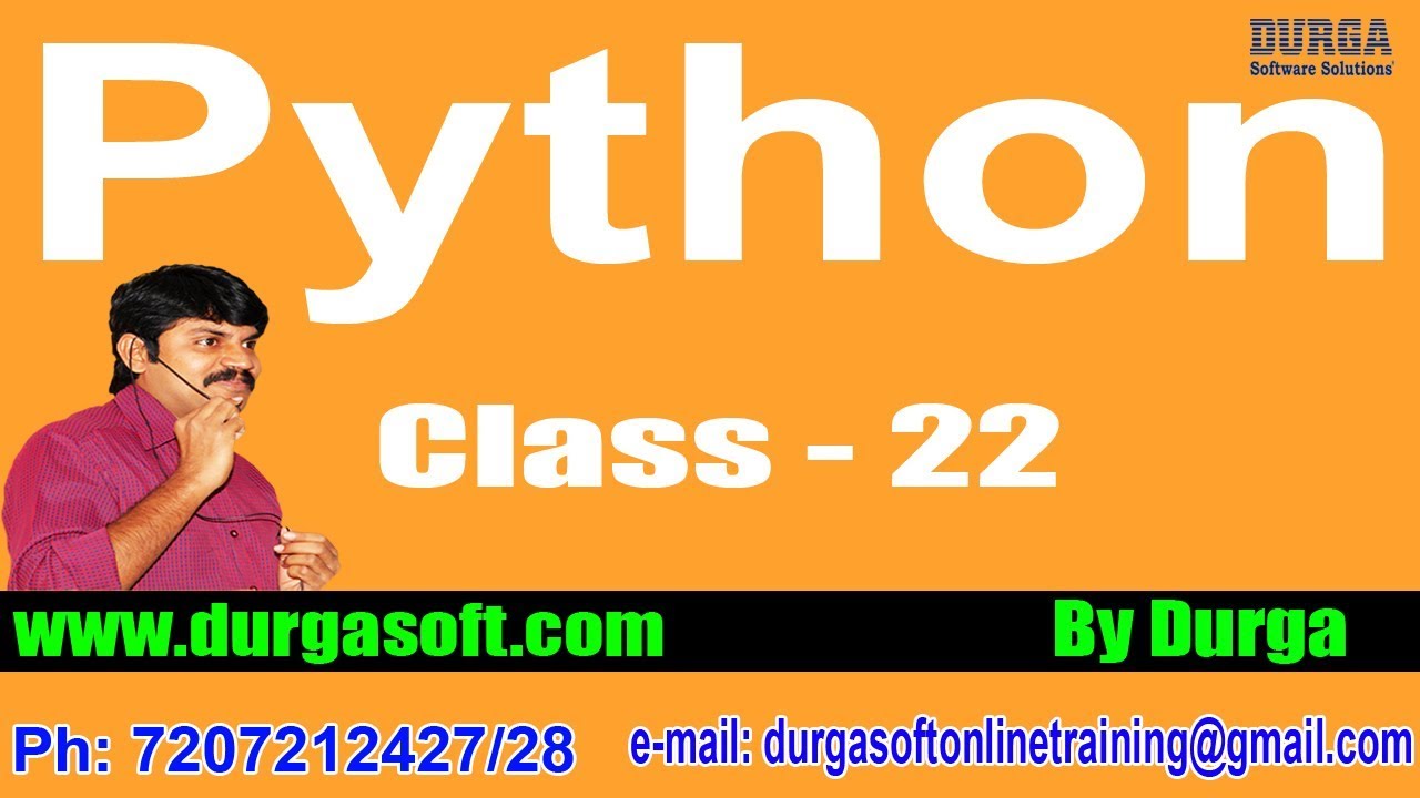 Learn Python || Important Programs Regarding  String Concepts|| by Durga Sir On 02-05-2018 @ 6PM