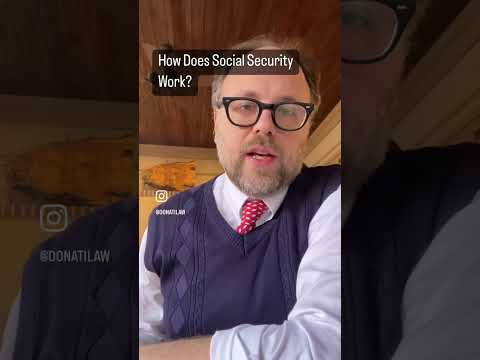 How does Social Security work? #disabilitylaw #socialsecuritydisability #ssa #attorney