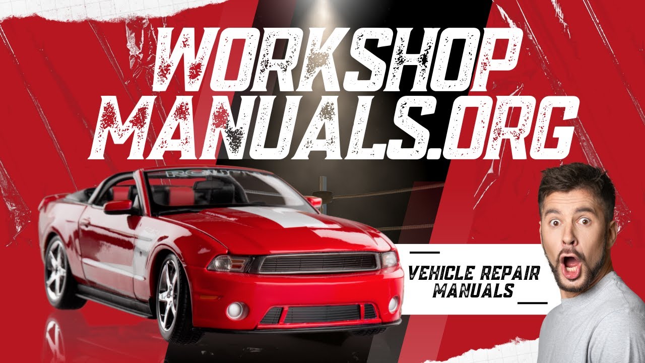 Vehicle repair manual PDF - Workshop Manual