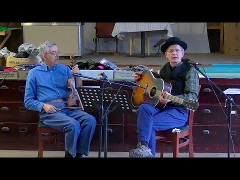 ADAM BOYCE (fiddle) & DAVE RICHARD (guitar) - UPSTAIRS at Dan & Whits Norwich, Vt on April 29, 2023