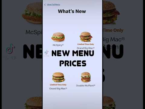 BREAKING NEWS | HAVE YOU SEEN McDonald's new menu prices? 🤬 #shorts #mcdonalds