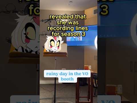Charlie's Voice Actor shares Behind The Scenes of Hazbin Hotel Season 3 Episode 1