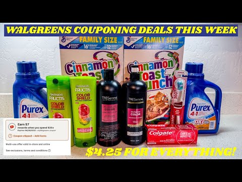 Walgreens Couponing Deals This Week | $4.25 For $40 Worth of Product! | Saving With Shaniqua