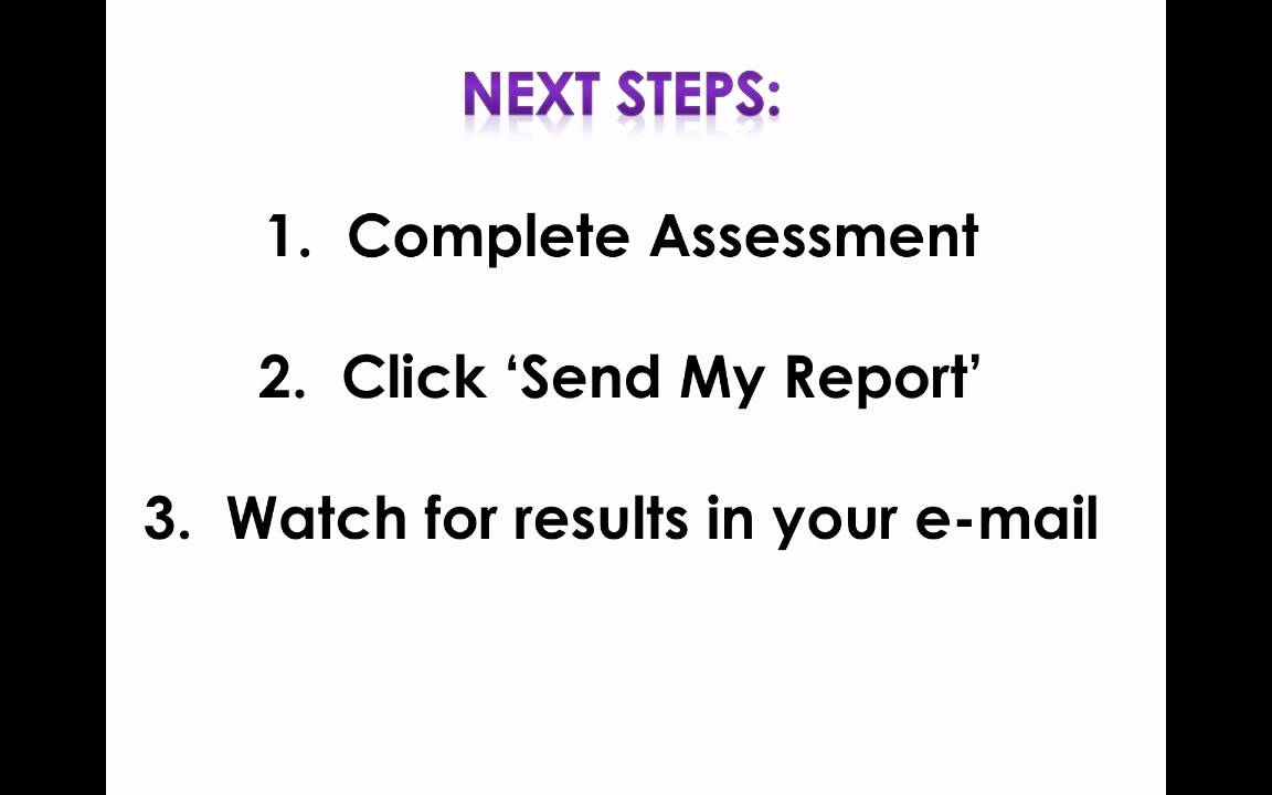 Assessment Audio Script