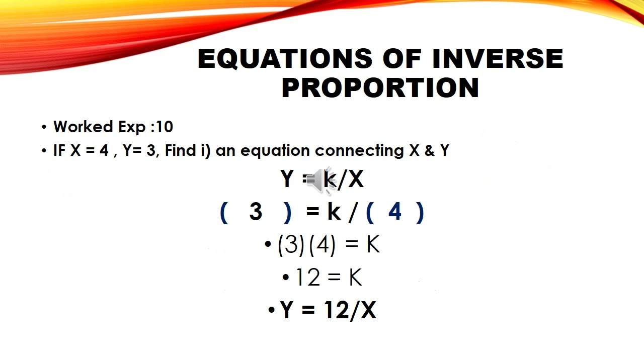 NSM-3 Inverse Proportion Graph