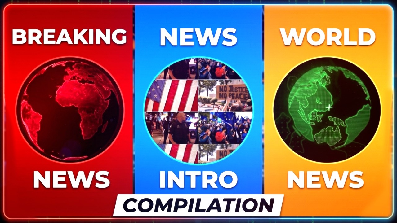 Breaking News Intro – Full Tutorial Compilation | After Effects