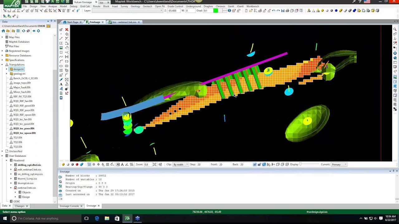 I-Site Studio and Vulcan data sharing