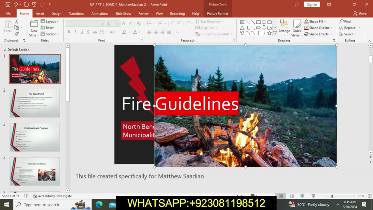 PowerPoint 2019 Module 5 End of Module Project 1 | NP_PPT19_EOM5-1 | Module 5 End of Module Project1
