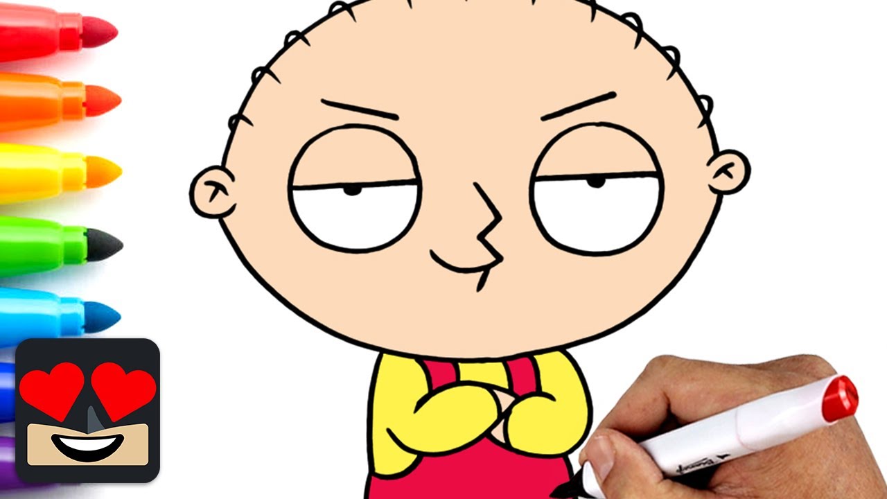 How To Draw Stewie Griffin | Family Guy