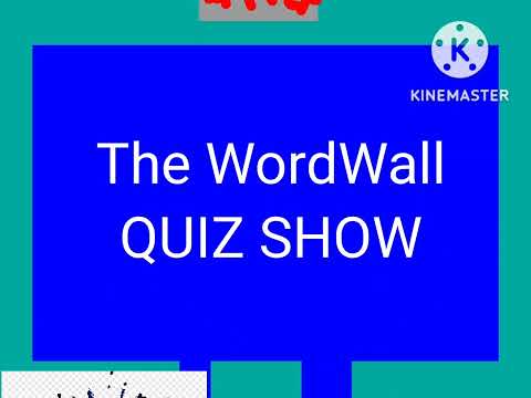 The WordWall QUIZ SHOW INTRO REMAKE