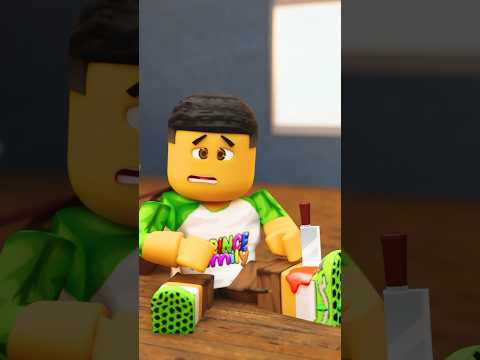 FAKE LEG PRANK ON PARENTS #roblox #shorts | The Prince Family Clubhouse
