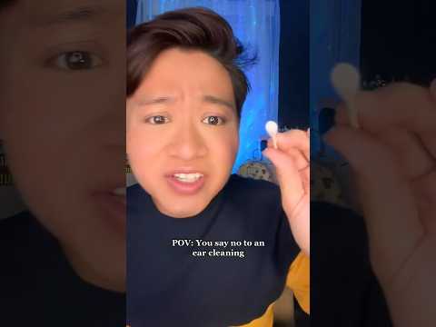 No to ear cleaning!? #asmr #earcleaningasmr