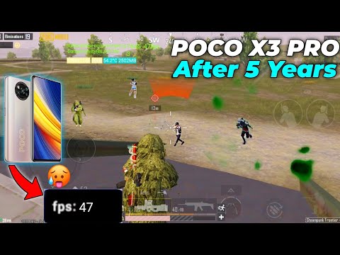 POCO X3 PRO PUBG TEST😱 AFTER 5 YEARS TEST | Miui 13.0.3 Pubg Mobile