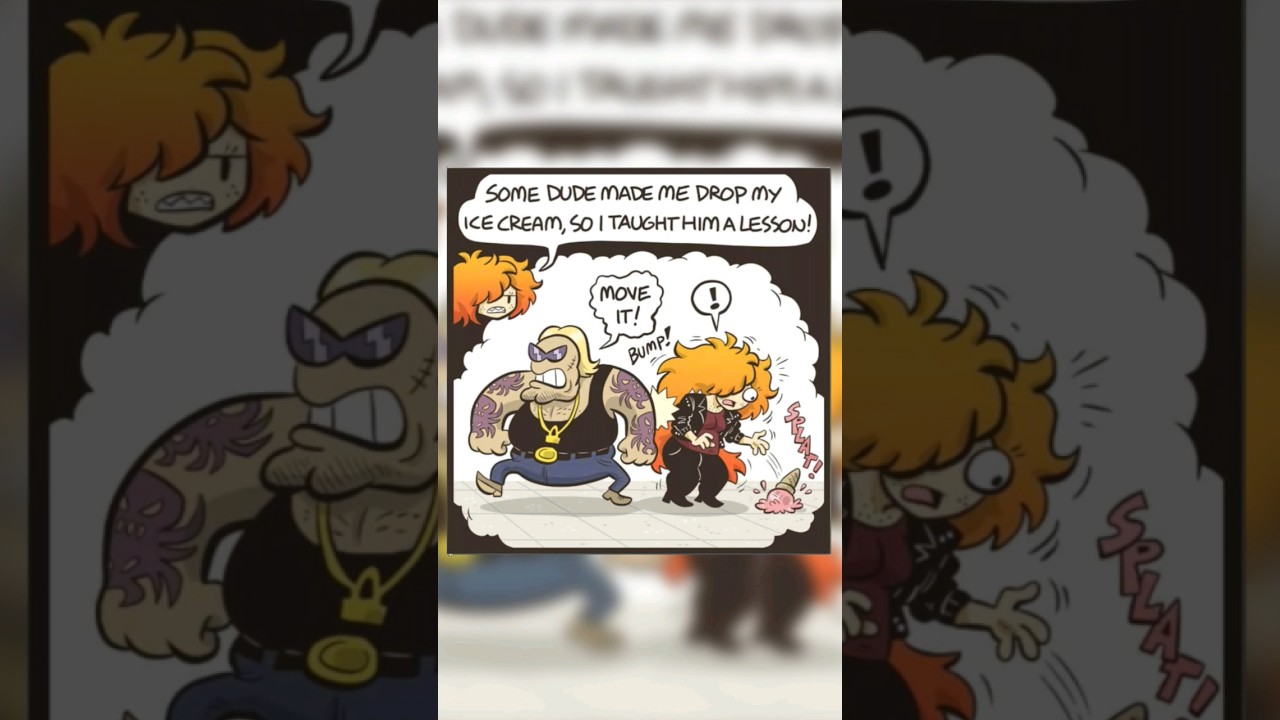 Tomboy's TRAGIC backstory (Nerd and Jock) #comicdub #nerdandjock #tomboy