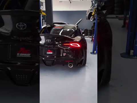 Toyota MK5 Supra 2.0T w/ Valvetronic Fi EXHAUST Catback and Catted Downpipe X One Belief