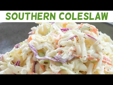 Southern Classic Coleslaw Recipe by Cooking At Pam's Place (180 cal ...