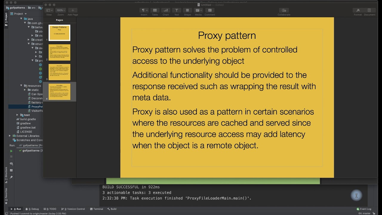 Design Patterns - Structural patterns - ProxyPattern - Java implementation